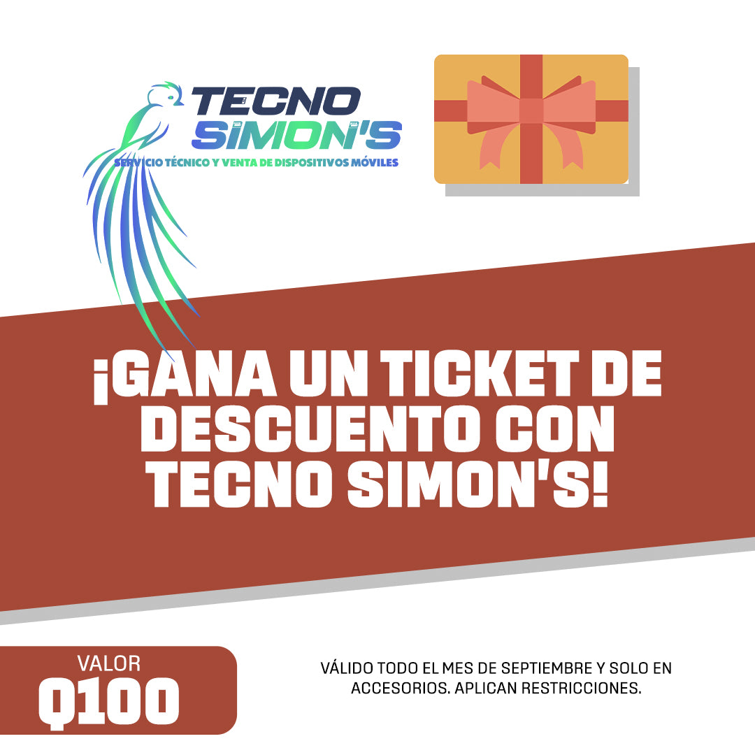 Descuento – TECNO SIMON'S